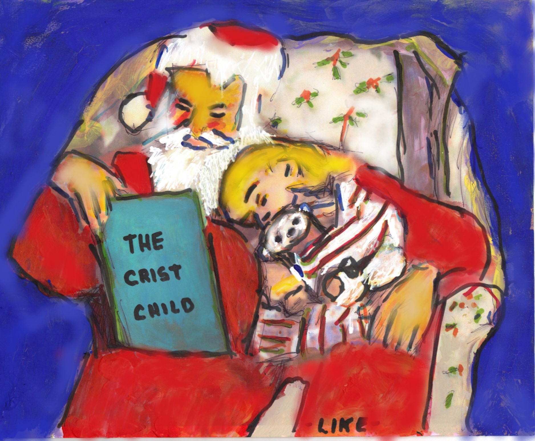Christmas Paintings - Paintingsrelioious.com Christmas Paintings ...